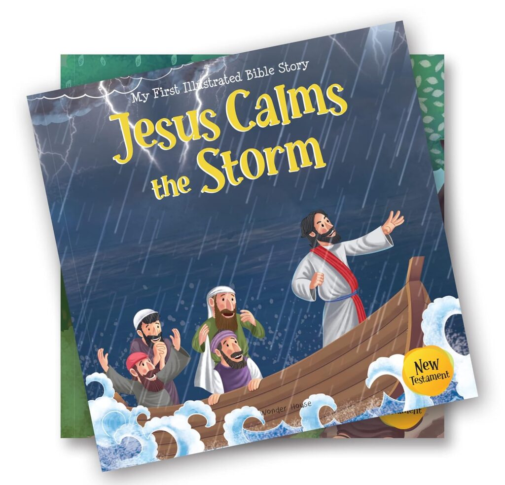 My First Illustrated Bible Story: Jesus Calms the Storm – 8Letters ...