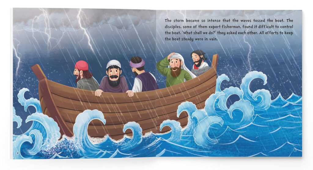 My First Illustrated Bible Story: Jesus Calms the Storm – 8Letters ...