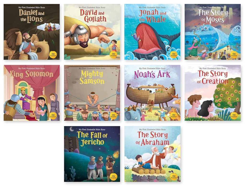 My First Illustrated Bible Story: The Story of Moses – 8Letters ...